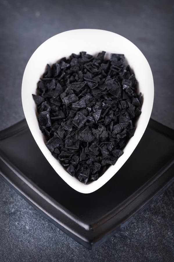 Black Salt Flakes of Cyprus Stock Photo - Image of cooking, food: 37638868