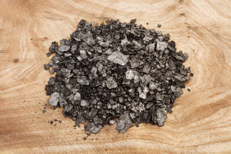 Black salt in flakes stock photo. Image of spice, salt - 153906264