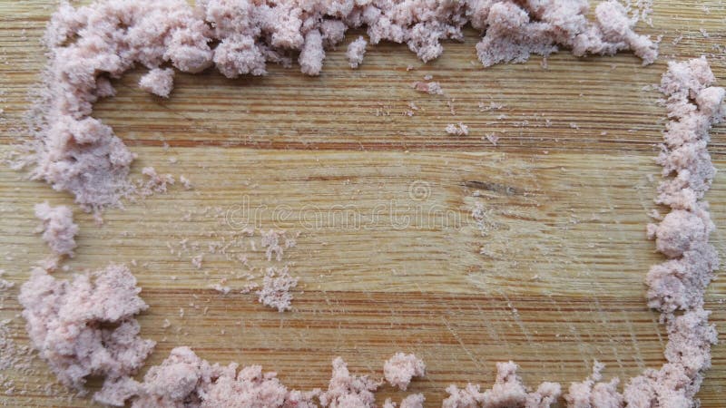 Black salt powder frame stock photo. Image of namak, nutrition - 77420976