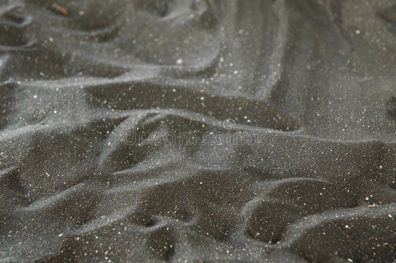 Black sand beach stock image. Image of wallpaper, grain - 44209409