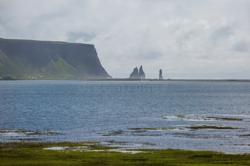 Black Beach, Vik, Iceland stock photo. Image of eyjafjallajapara ...