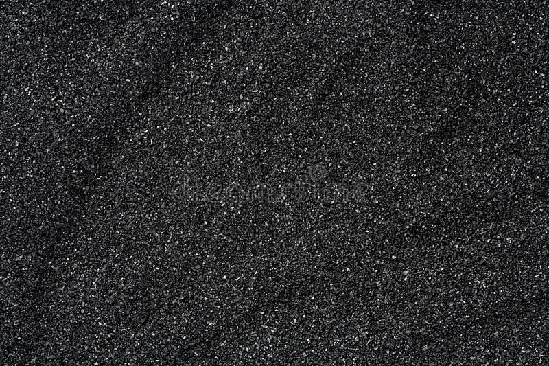Black Sand Beach Texture, As Background. Texture of Black Volcanic Soil ...