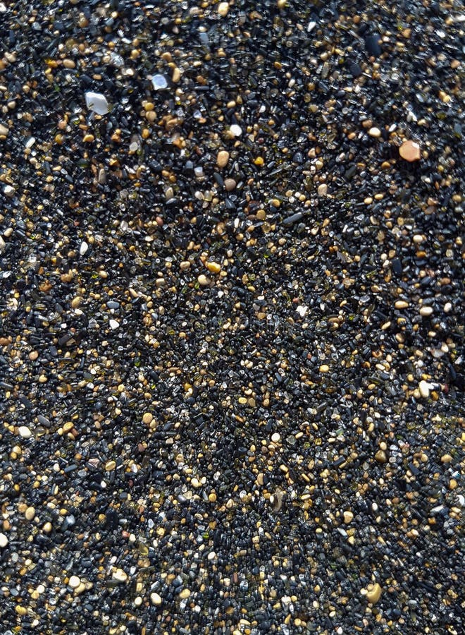 Black sand close up view stock image. Image of dune - 119172575