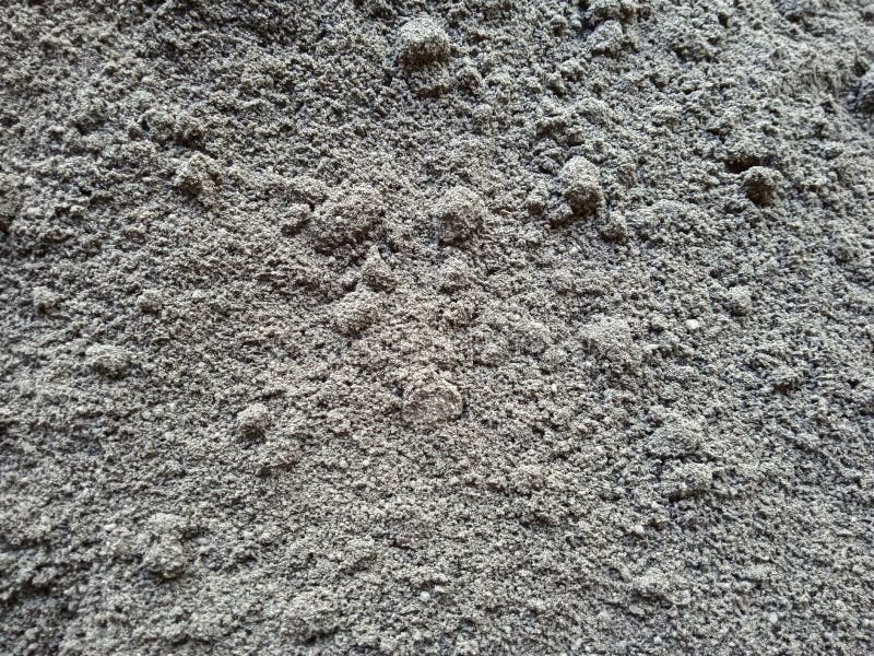 Black Sand Commonly Used for Building Materials Stock Image - Image of ...