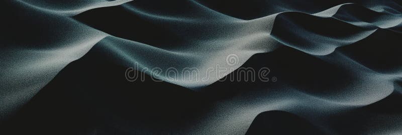 Black Sand Dune Textures with Intricate Wind Patterns and Dramatic ...