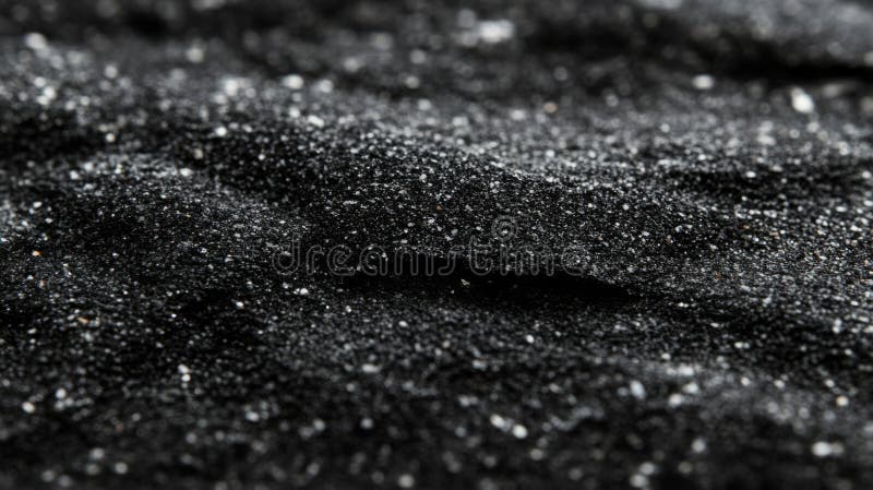 Black Sand Texture with Small White Particles Stock Illustration ...