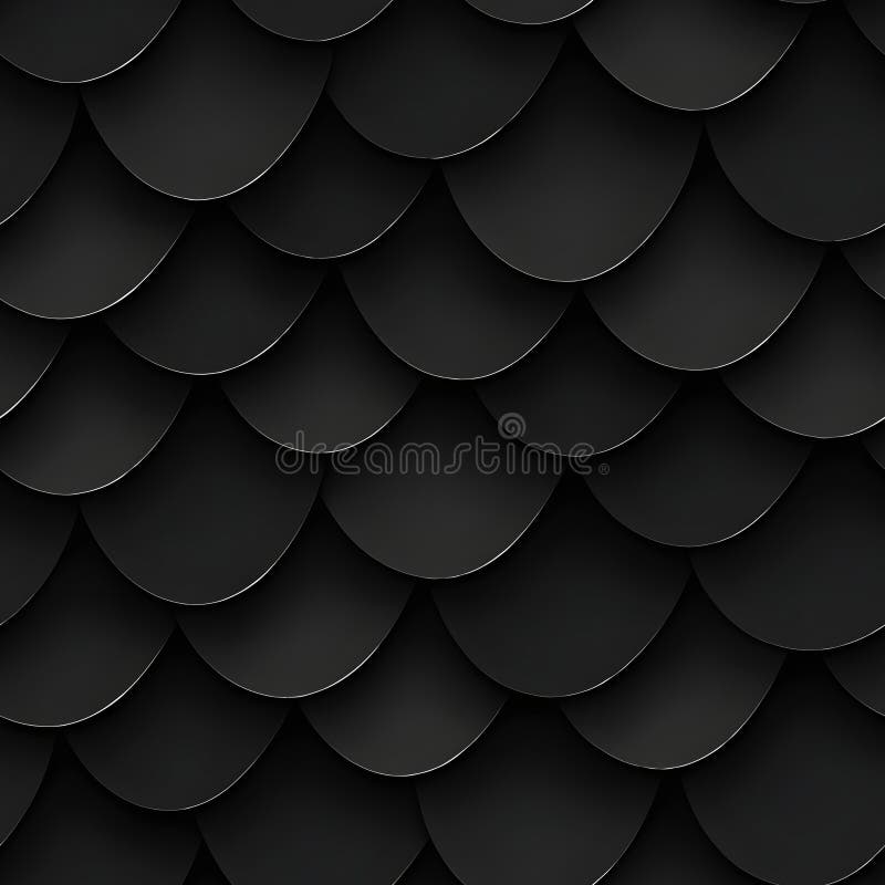 Black Scales Seamless Pattern Abstract Background. Wallpaper, Backdrop ...