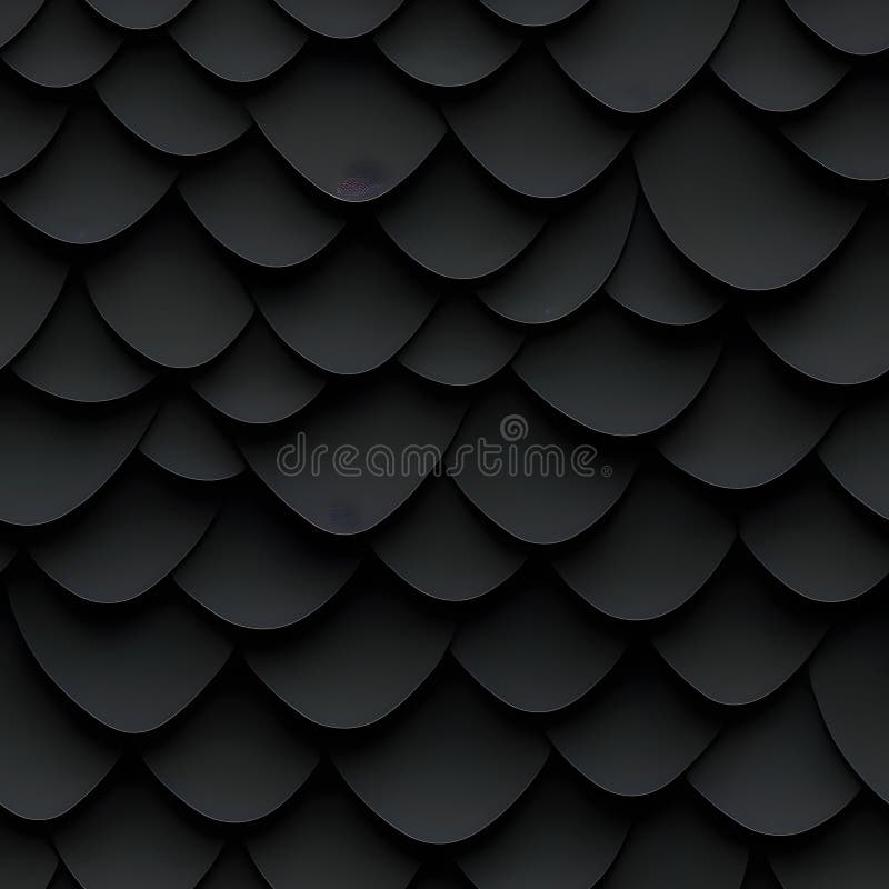 Black Scales Seamless Pattern Abstract Background. Wallpaper, Backdrop ...
