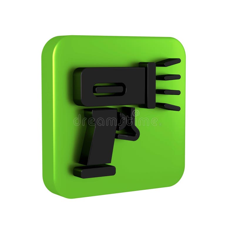 Black Scanner Scanning Bar Code Icon Isolated on Transparent Background ...