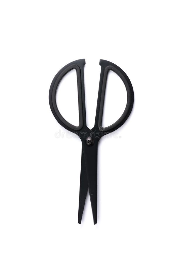 Black scissors stock image. Image of steel, black, handle - 85147911