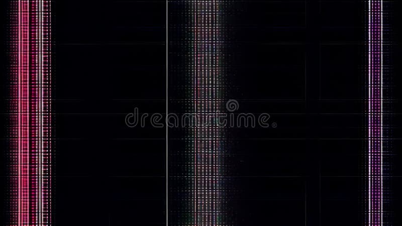 A Black Screen with a Glitchy, Flickering Effect Stock Footage - Video ...