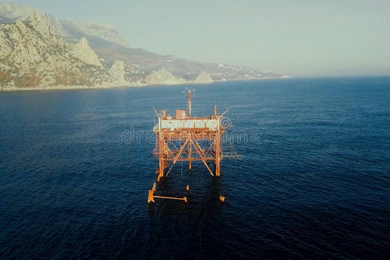 Black Sea Science Platform, Drilling, Exploration Stock Photo - Image ...