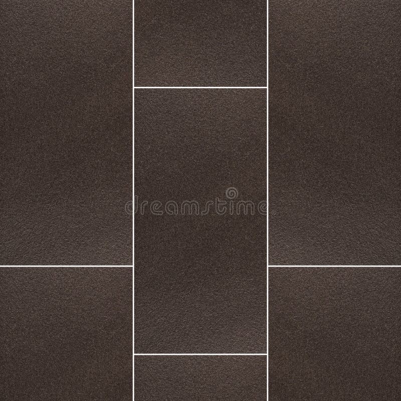 Black Seamless Rectangle Floor Tile Texture Stock Image - Image of ...