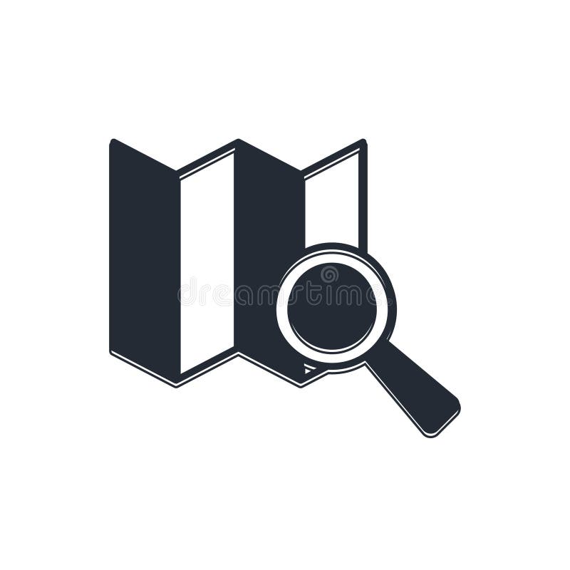 Search Location Icon Related Map Location and Navigation Black Icon ...