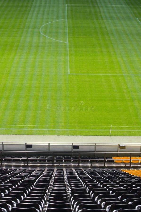 Empty Playing Field stock photo. Image of goal, color - 9699934