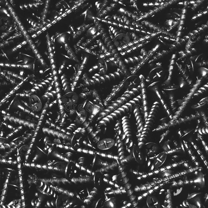 Screws for Construction Work. Stock Photo - Image of build, iron: 126765104