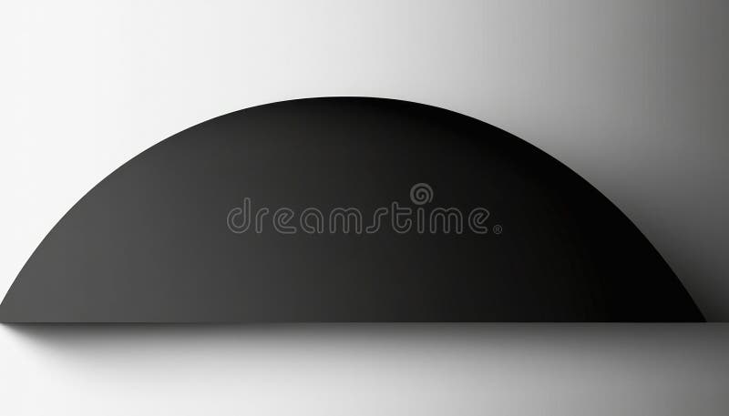 A Black and White Photograph Featuring a Geometric Pattern Composed of ...