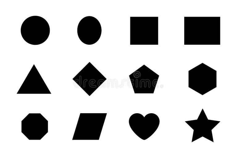 Star Square Circle Triangle Stock Illustrations – 14,000 Star Square ...