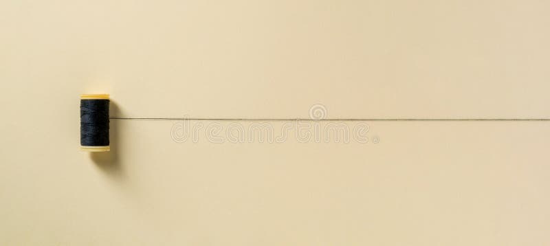 Thread Wrapped Around Clothespin Stock Photo - Image of wrapped ...