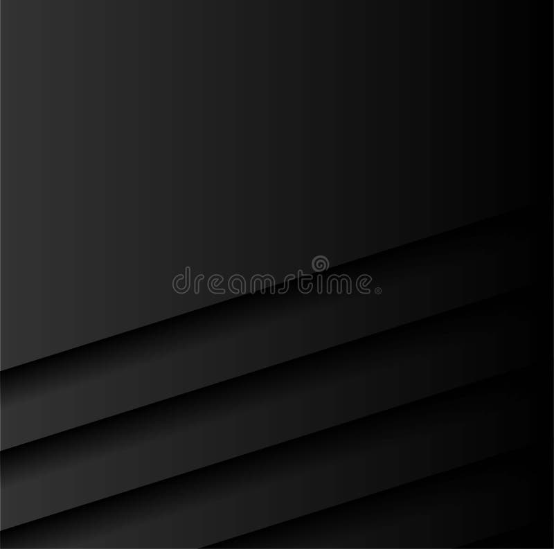 Black Shadows on Dark Background. Shadow Reflection Design. Space ...