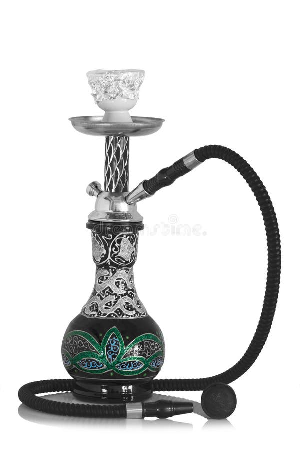 Black sheesha stock photo. Image of arabic, hashish, object - 37945358