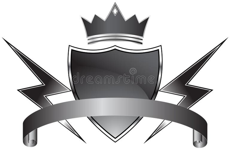 Blank Crest Crown Stock Illustrations – 608 Blank Crest Crown Stock ...