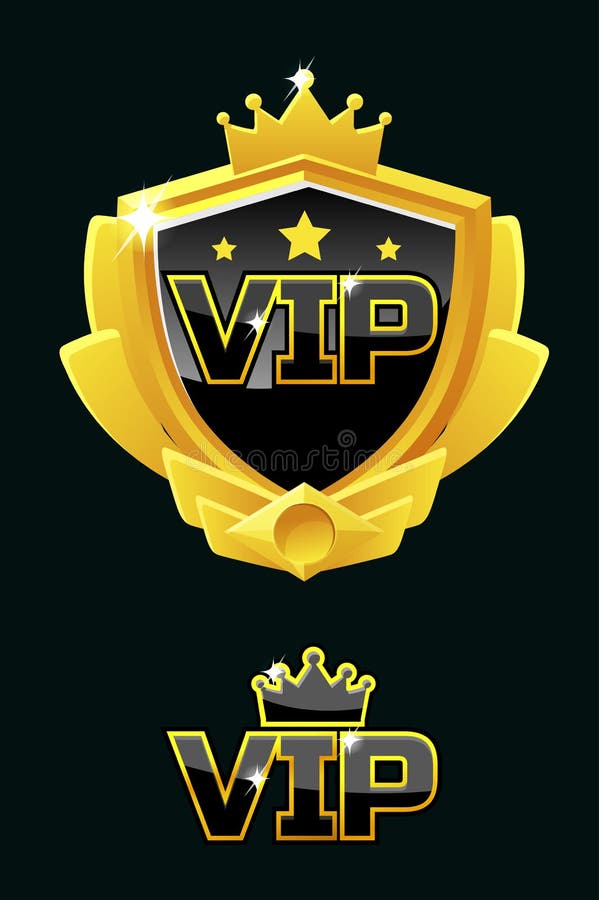 Cartoon Vector Vip Gold Star Stock Illustrations – 131 Cartoon Vector ...