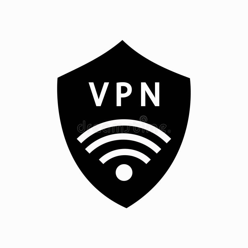 VPN Icon Vector. Virtual Private Network Icon. Internet Security VPN ...