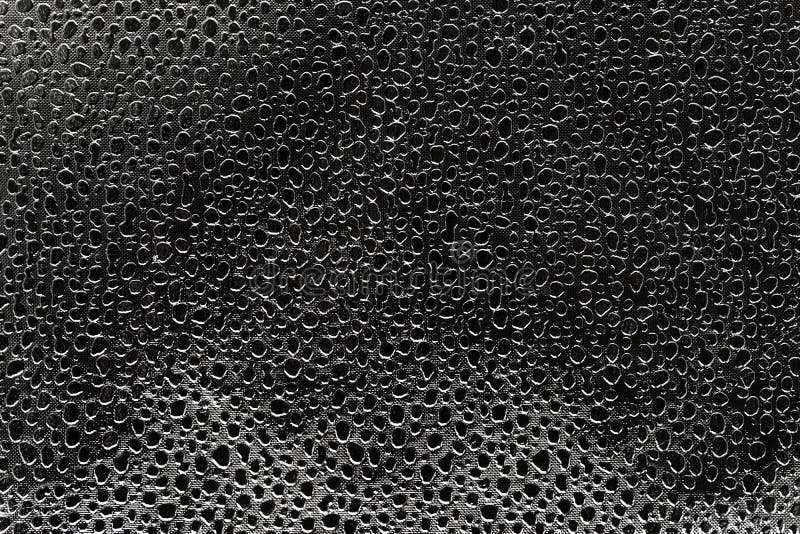 Black Shiny Texture with a Pattern in the Form of Drops Background ...