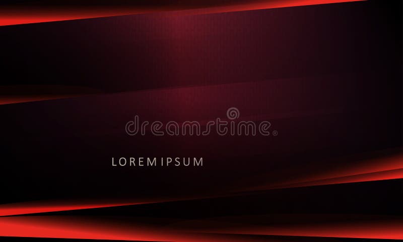 Black Shirred Pattern with Chaotic Red Sharp Spikes Stock Vector ...