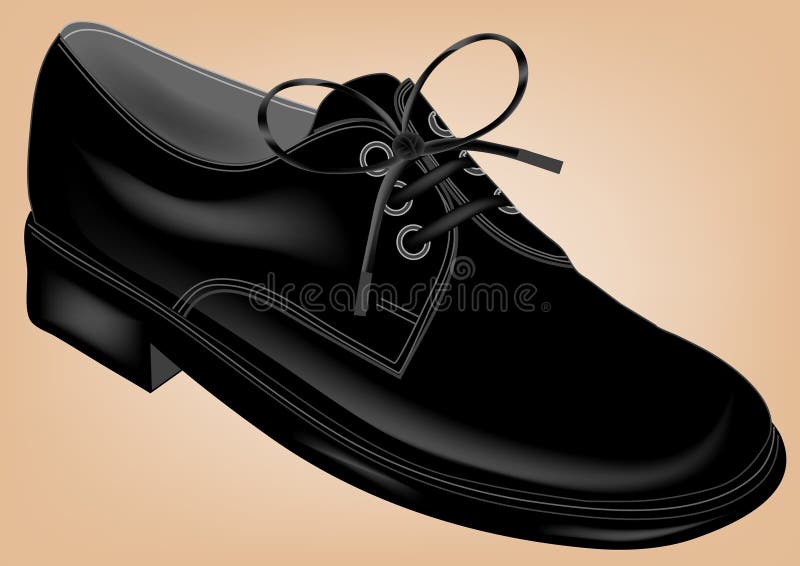 Black shoe prints on white stock illustration. Illustration of walk ...