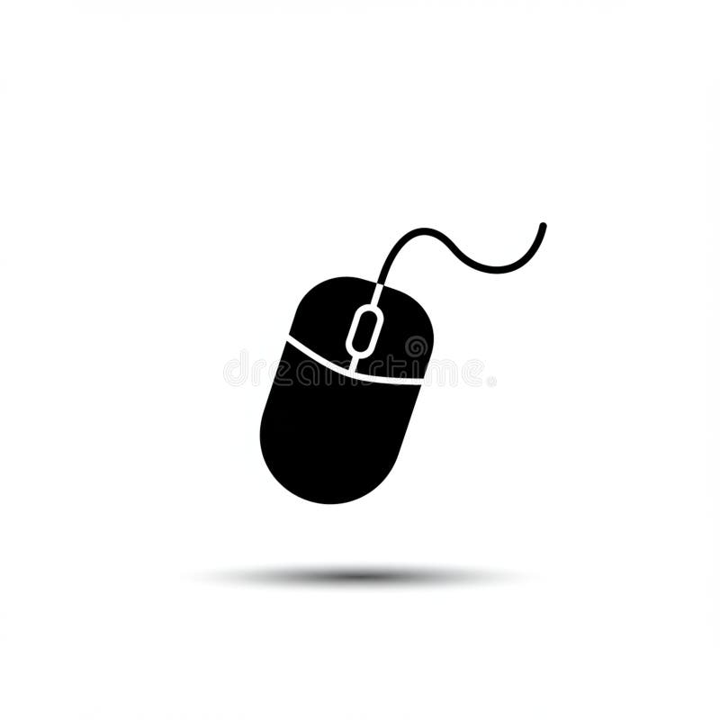 Cord Computer Mouse Stock Illustrations – 1,887 Cord Computer Mouse ...