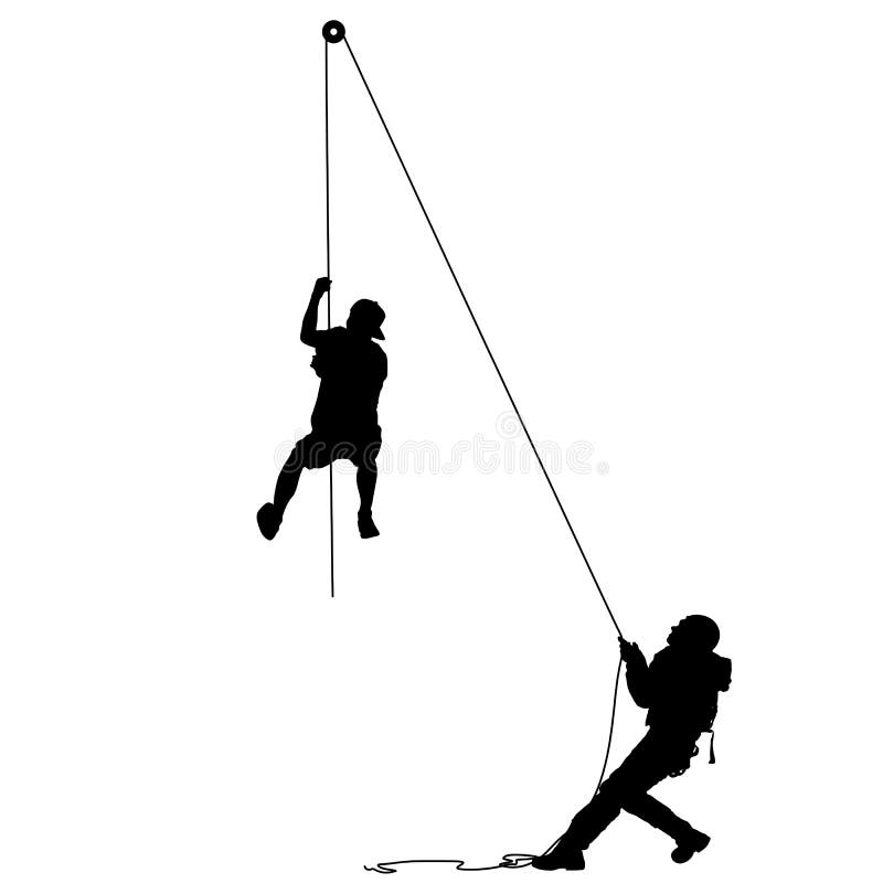 Pulling Rope Silhouette Stock Illustrations – 304 Pulling Rope ...
