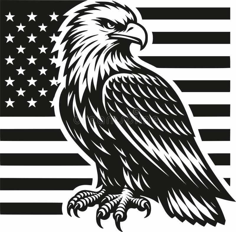 American Eagle SVG, American Eagle PNG, Eagle SVG, Bird SVG, USA ...