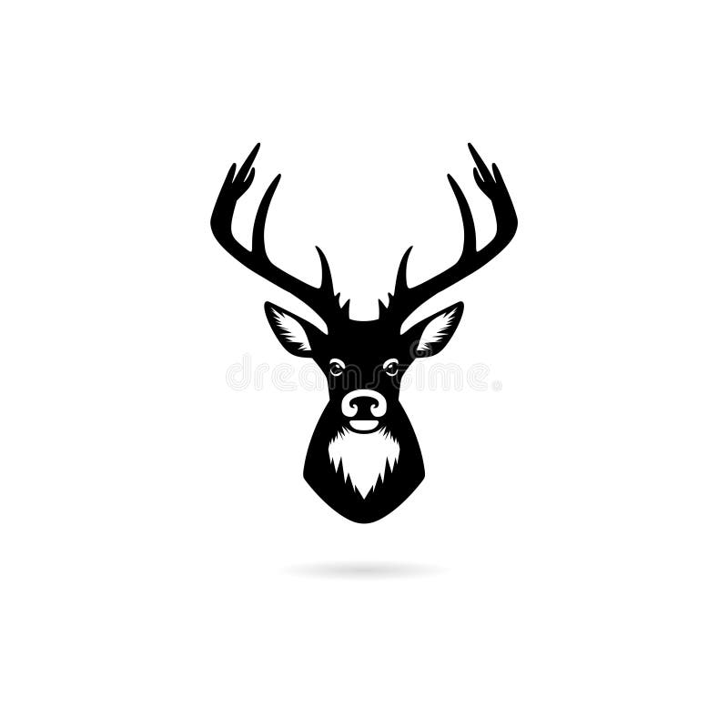 Doe Deer Silhouette Stock Illustrations – 2,591 Doe Deer Silhouette ...