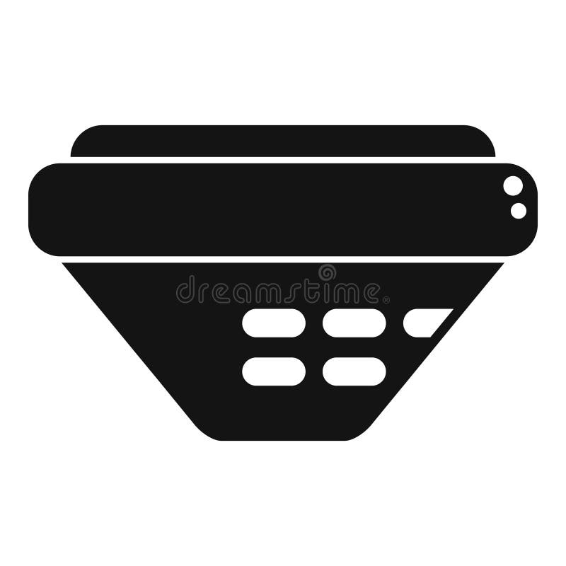Black Silhouette of Kitchen Colander Icon Stock Vector - Illustration of household, kitchenware ...