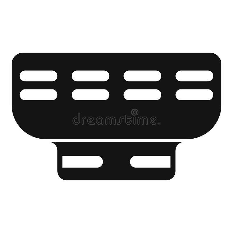 Black Silhouette of a Memory Ram Module Stock Vector - Illustration of ...