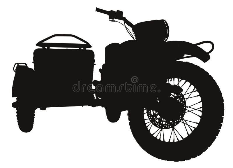 Motorbike Sidecar Stock Illustrations – 128 Motorbike Sidecar Stock ...