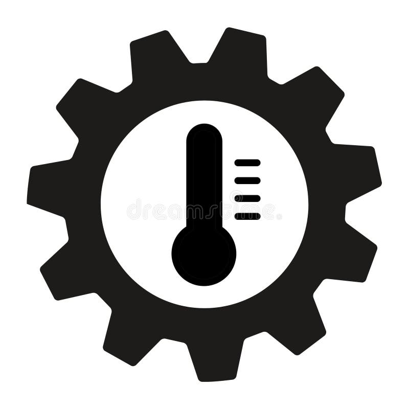 Indicator Light Engine Temperature Coolant Radiator Stock Illustrations ...