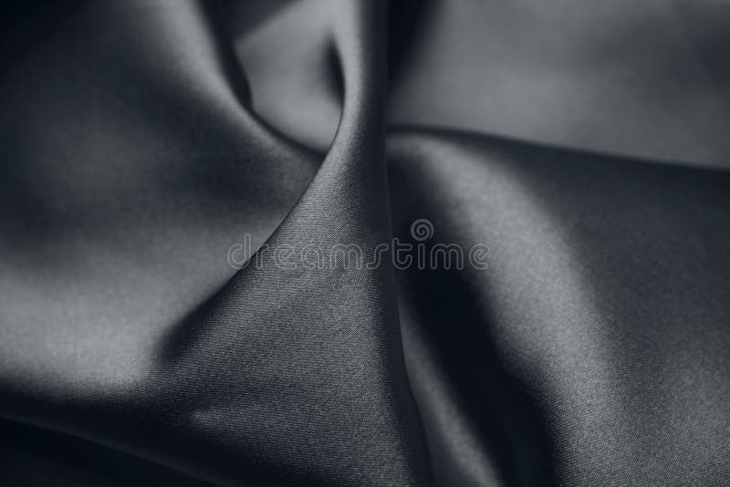 Black silk stock image. Image of material, black, seta - 653091