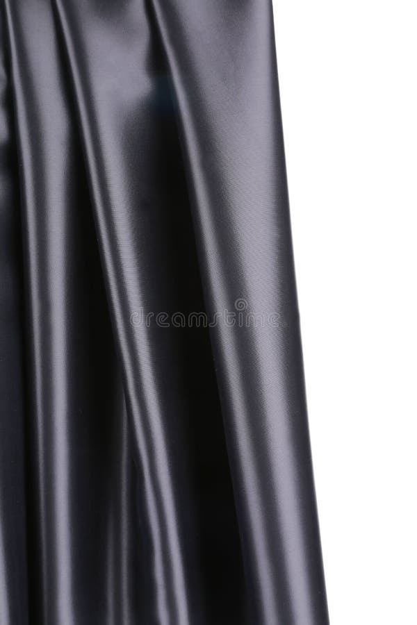 Black silk drapery. stock image. Image of luxury, shimmer - 41529599