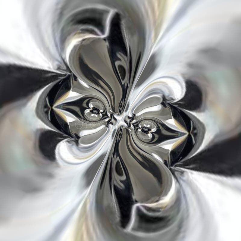 Black Silver Background Abstract Blurs Shapes Textures Stock Image ...