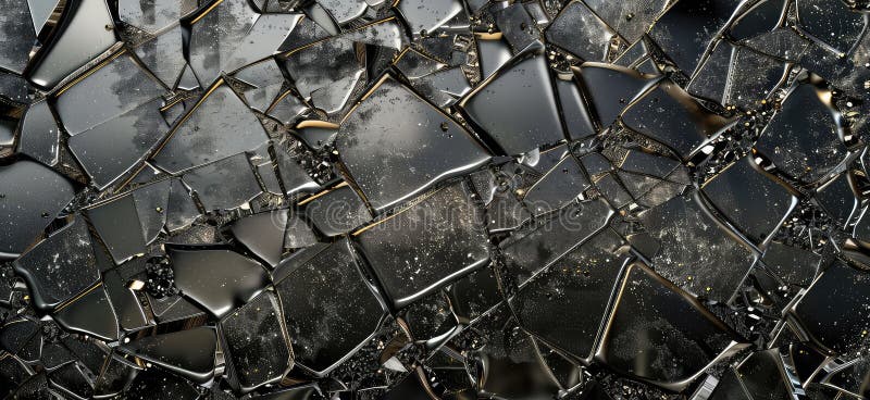 Black and Silver Glass Backgrounds Stock Image - Image of black, modern ...