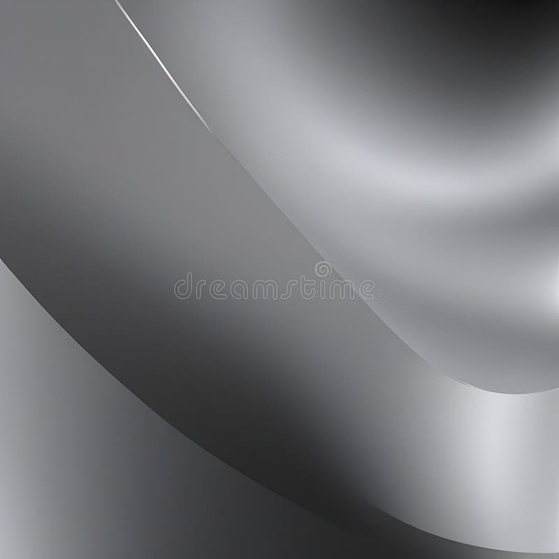 Black and Silver Gradient with Smooth Color Transitions. AI-Generated ...