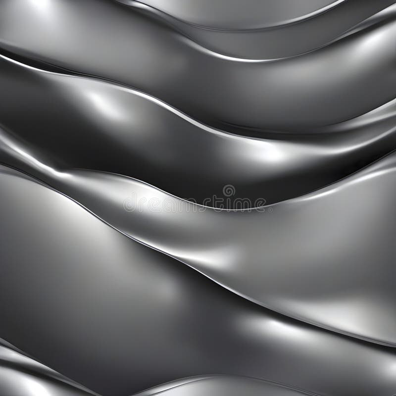Black and Silver Gradient with Smooth Color Transitions. AI-Generated ...