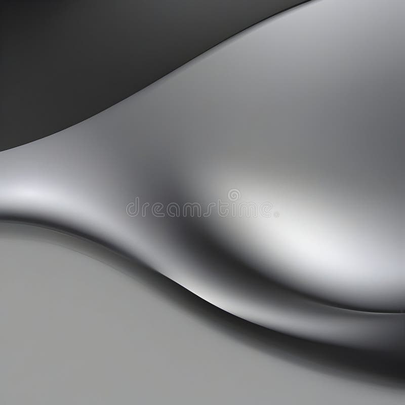 Black and Silver Gradient with Smooth Color Transitions. AI-Generated ...