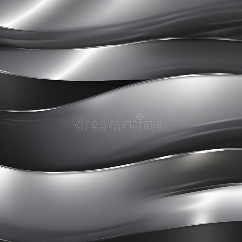 Black and Silver Gradient with Smooth Color Transitions. AI-Generated ...