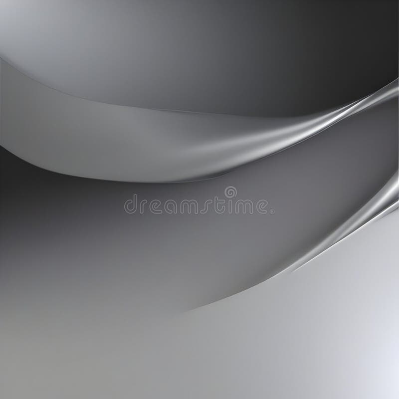 Black and Silver Gradient with Smooth Color Transitions. AI-Generated ...