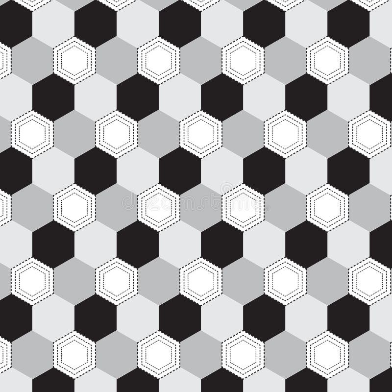 Black Silver Shade Polygon with Dashed Line Inside Pattern Background ...