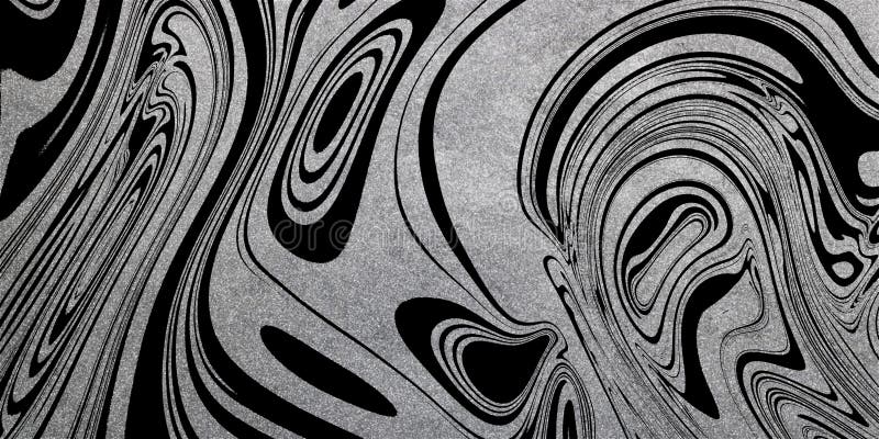 Black and Silver Texture for Background Stock Illustration ...